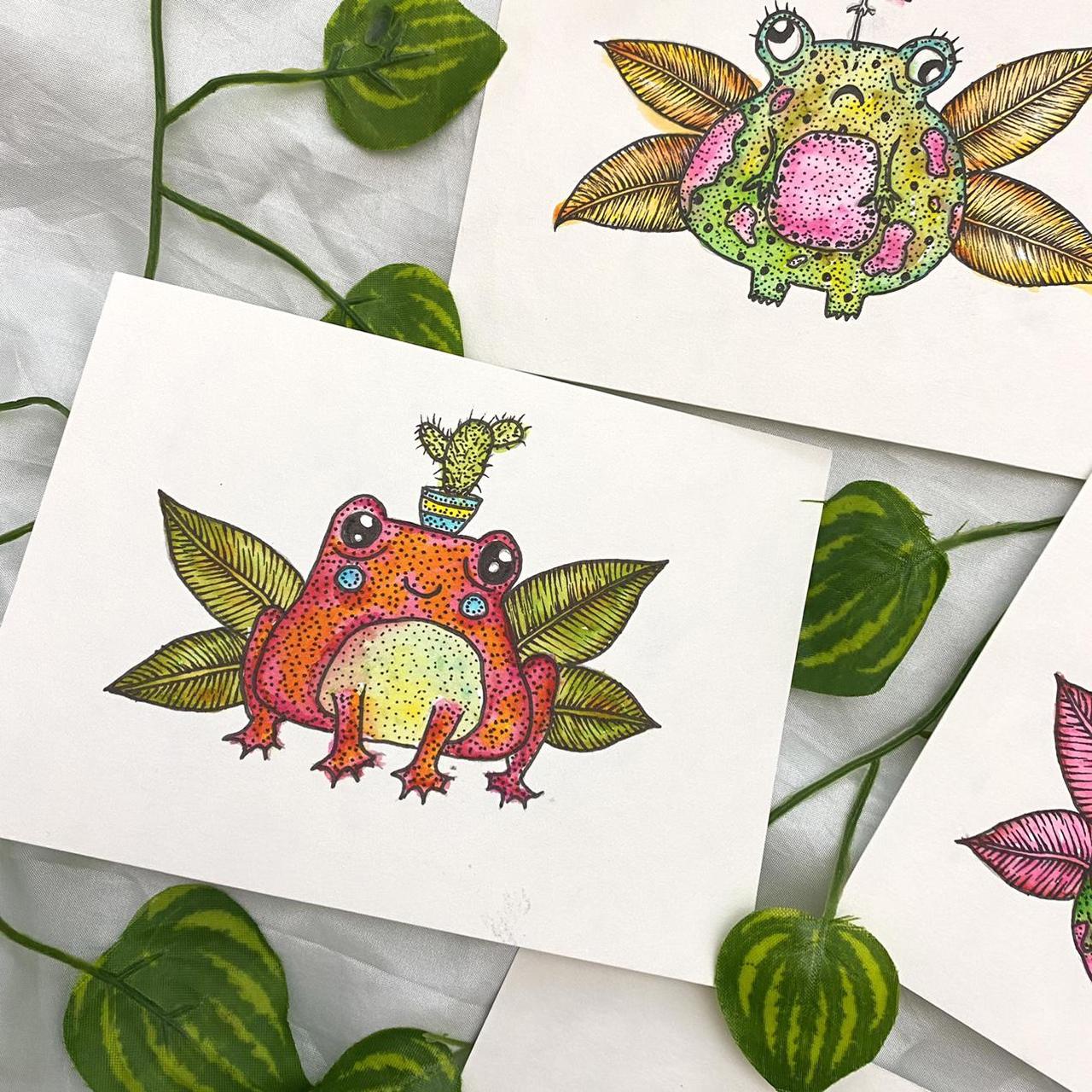 Multi Drawing-and-illustrations | Depop