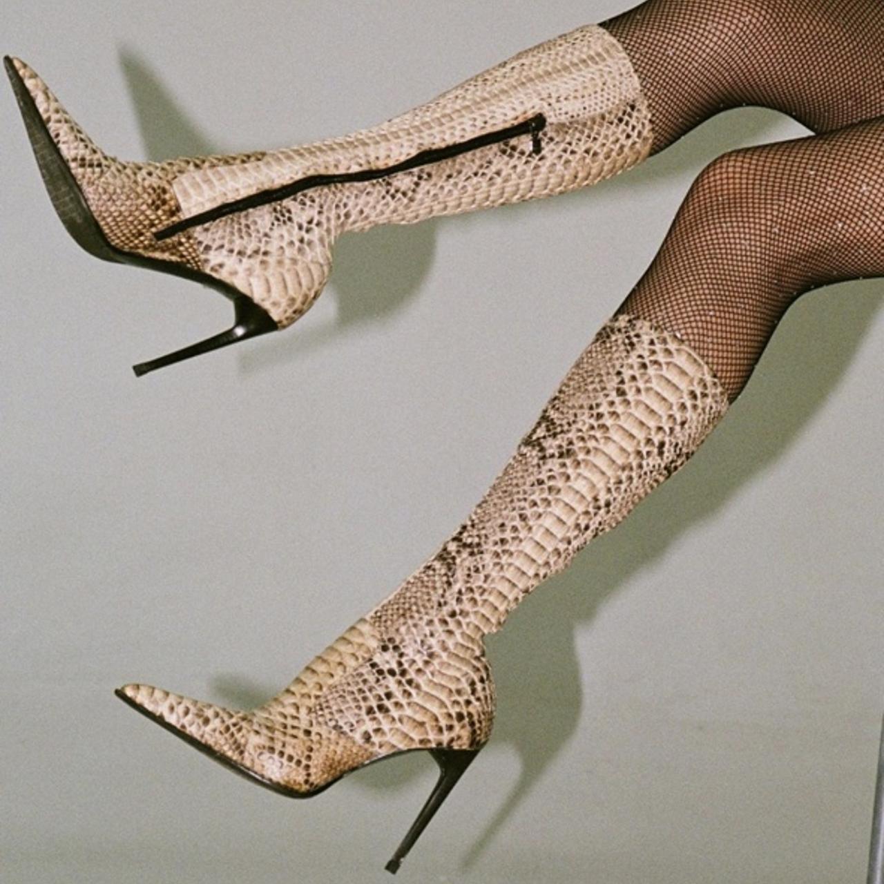 Le Silla Shoes , Real Snake - Depop