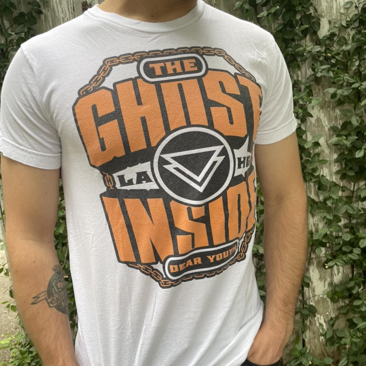 The Ghost Inside “Dear Youth” graphic white tee.... - Depop