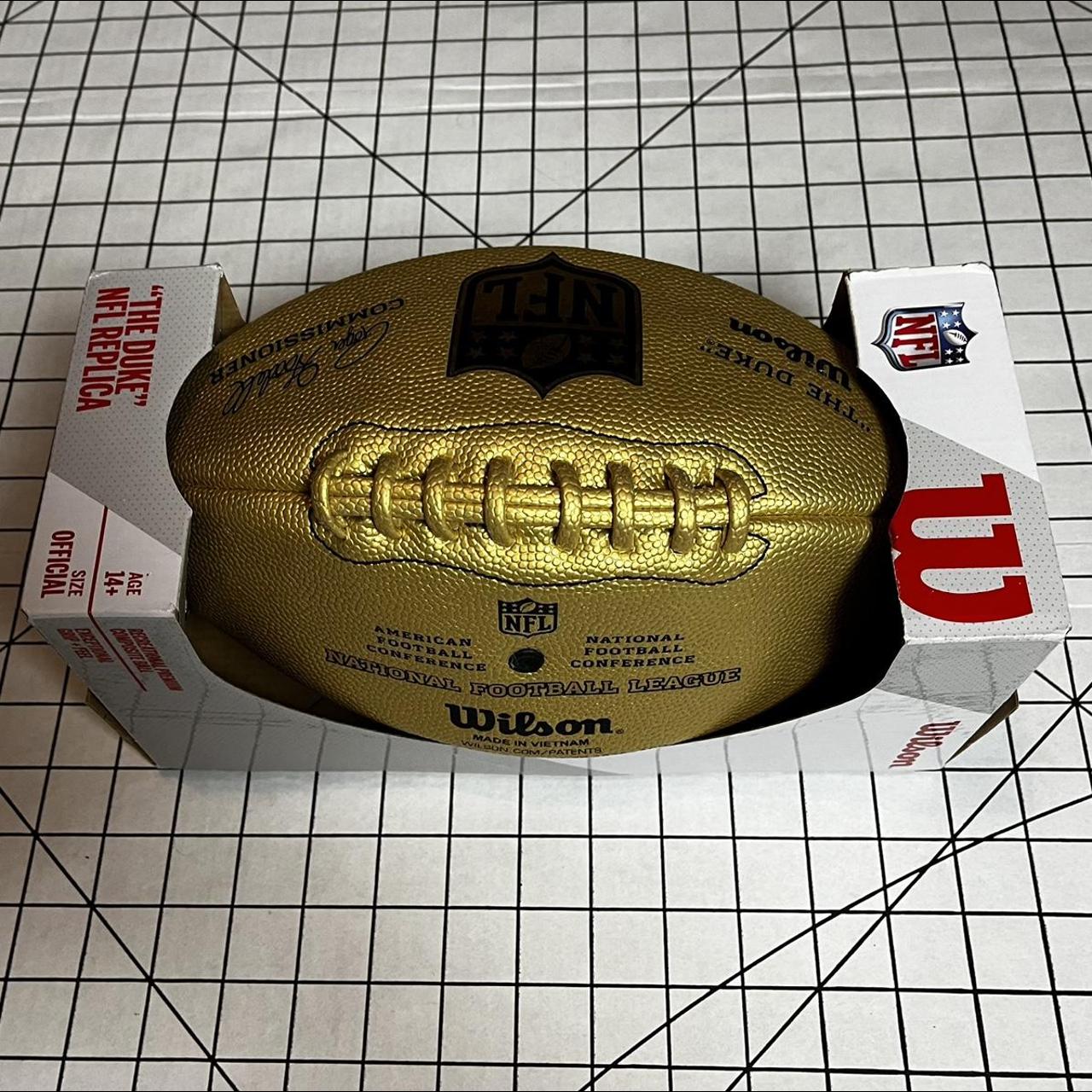 Gold NFL Football - Official Size 🏈 - Depop