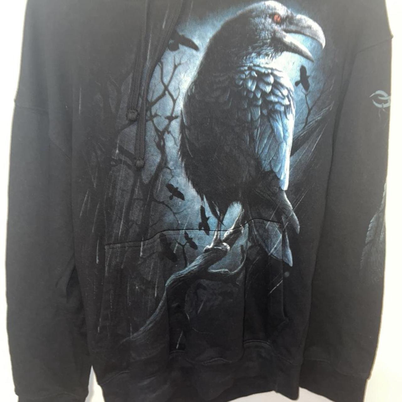 Spiral Direct Raven Hoodie Mens S Item is used but... - Depop
