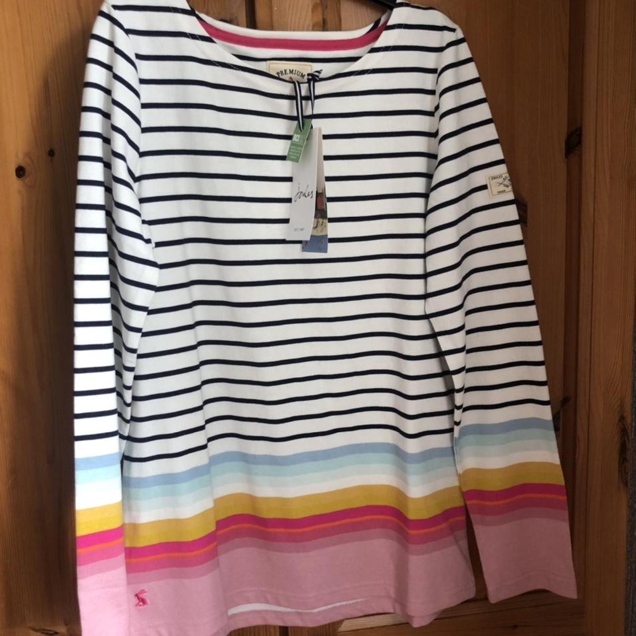 BRAND NEW Joules Harbour Colourful Top, never worn.... - Depop