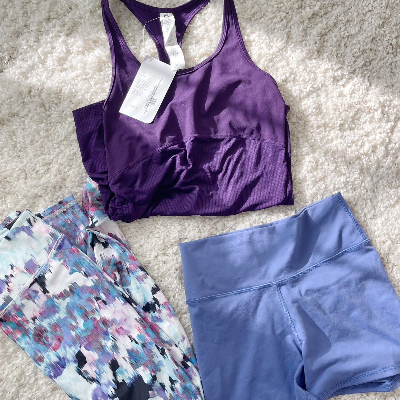 Fabletics bundle All good condition (purple tank... - Depop