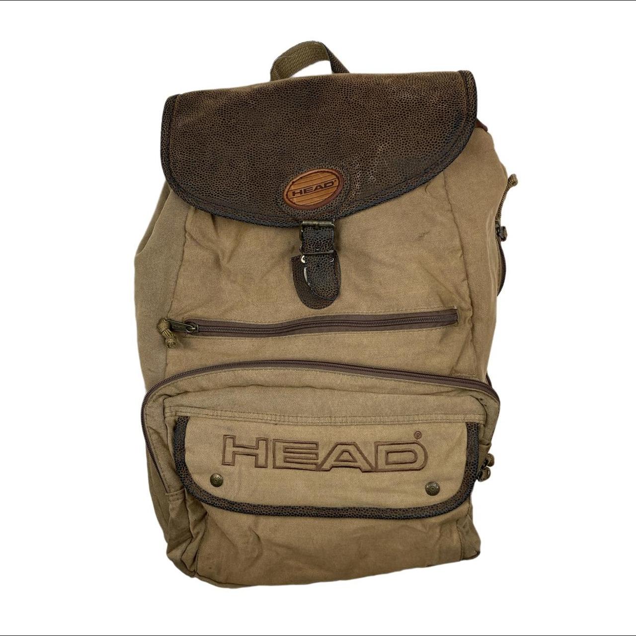 Vintage Head Brown BackPack **the clip is half on... - Depop