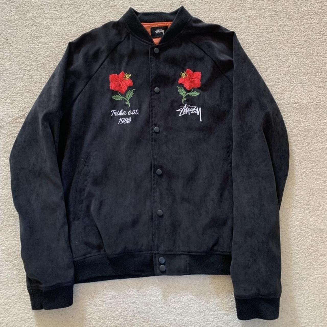 EXTREMELY RARE VINTAGE STÜSSY BOMBER/ accepting no... - Depop