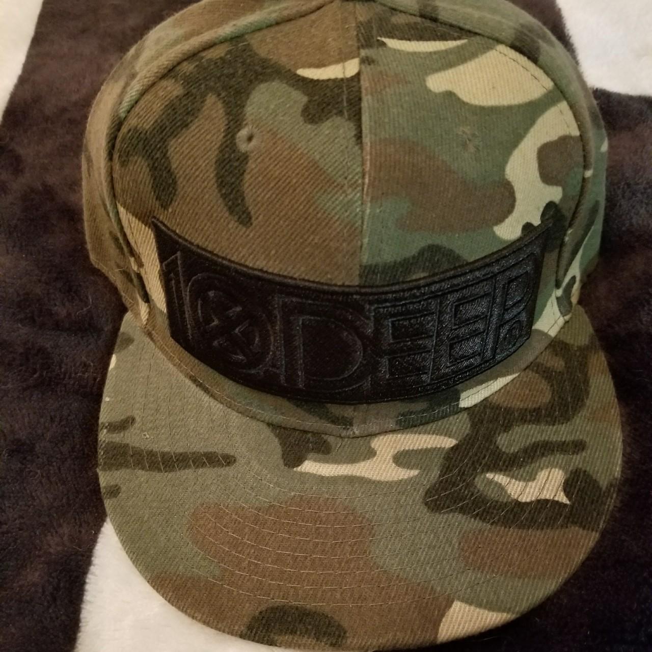 10 deep 10x snapback camp and black awesome hat rare... - Depop
