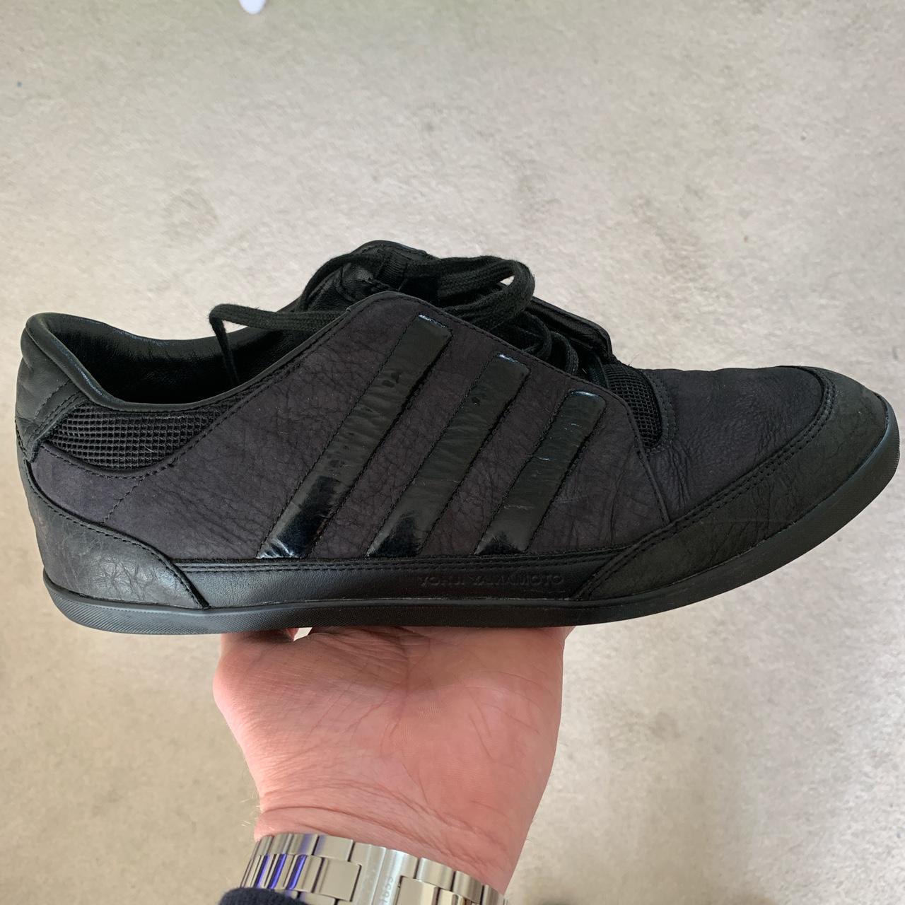 Adidas Y3 Honja Black leather, Size UK 9.5 hardly... - Depop