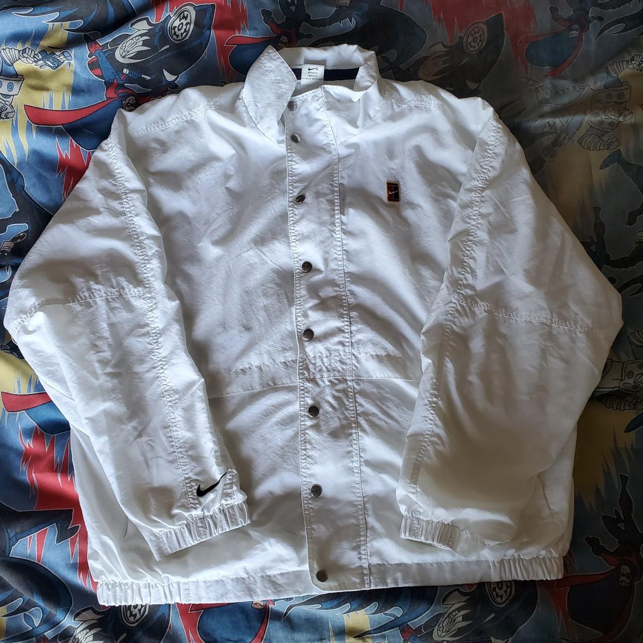 Nike Golf Jacket Zipper and buttons Good condition... | Depop