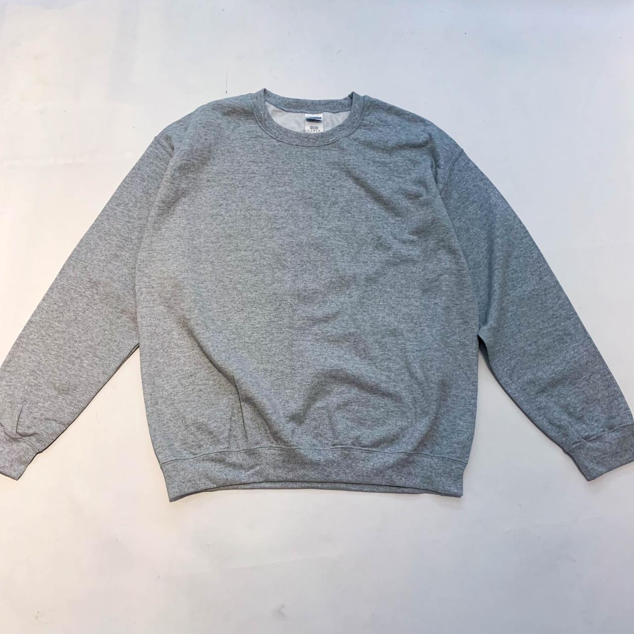 Vintage light grey crewneck sweater. A really soft... - Depop