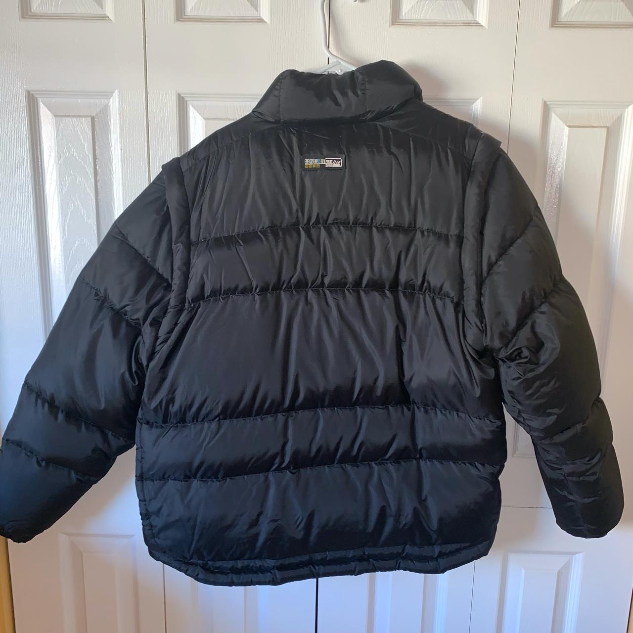 medium first down puffer jacket price negotiable... - Depop