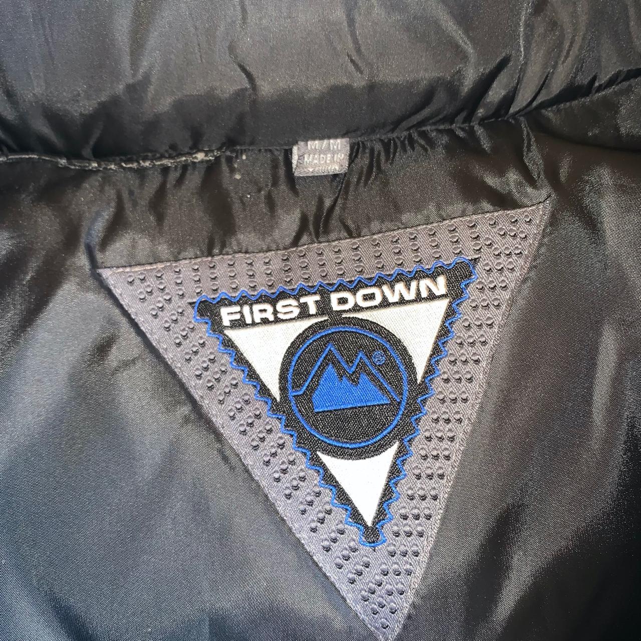 medium first down puffer jacket price negotiable... - Depop