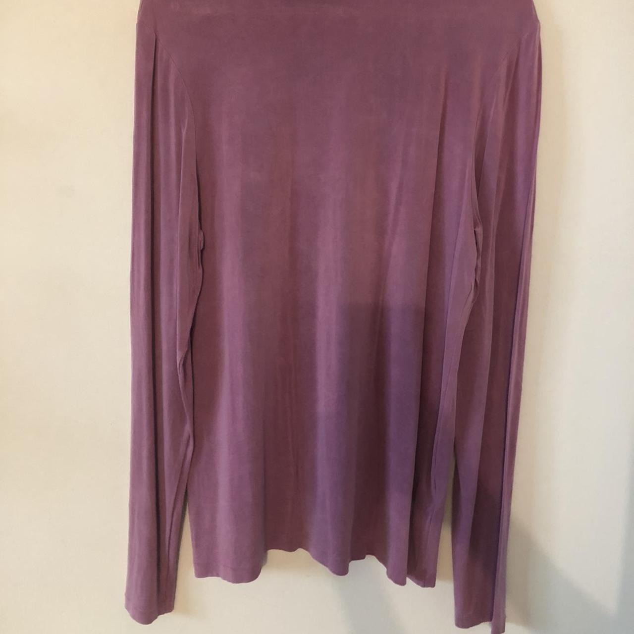 COS Women's Pink and Purple Blouse | Depop