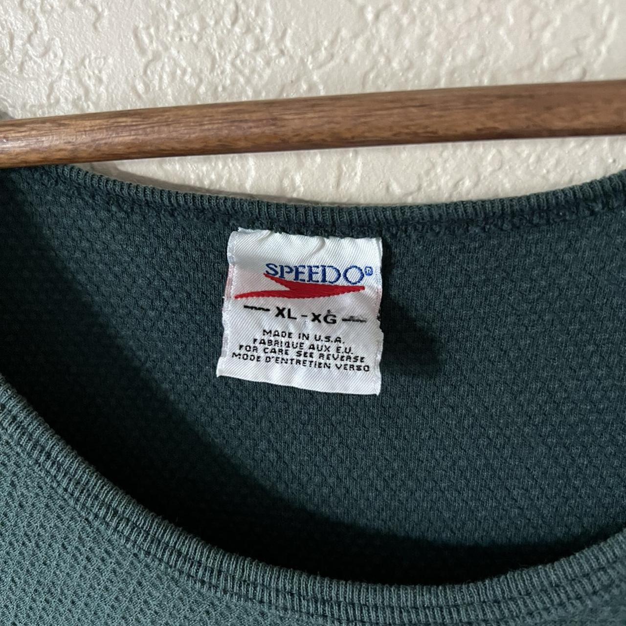 Vintage Speedo tank top -On a speedo tag -no... - Depop