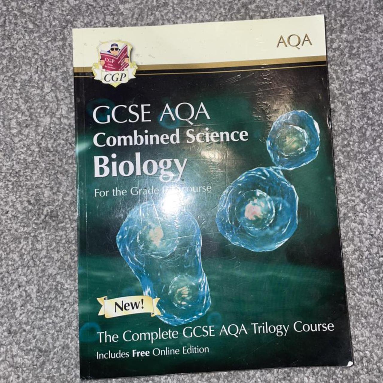 AQA CGP biology GCSE textbook. In amazing... - Depop