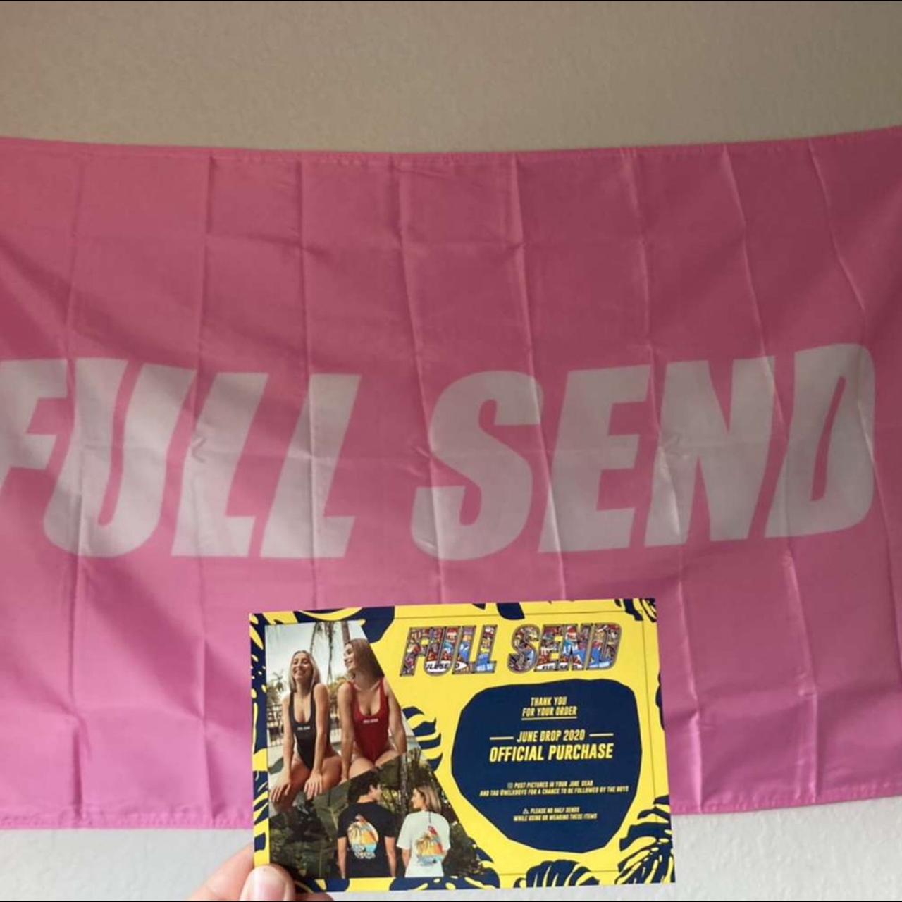Full Send Flag - 3 feet by 5 feet - Practically... - Depop