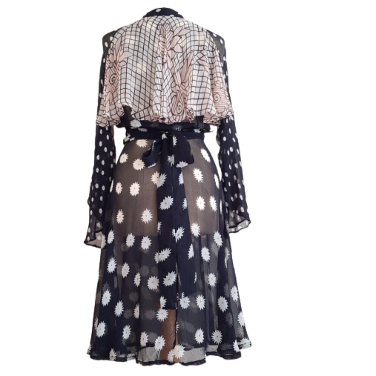 Celia Birtwell for Topshop Daisy Floral Print... - Depop