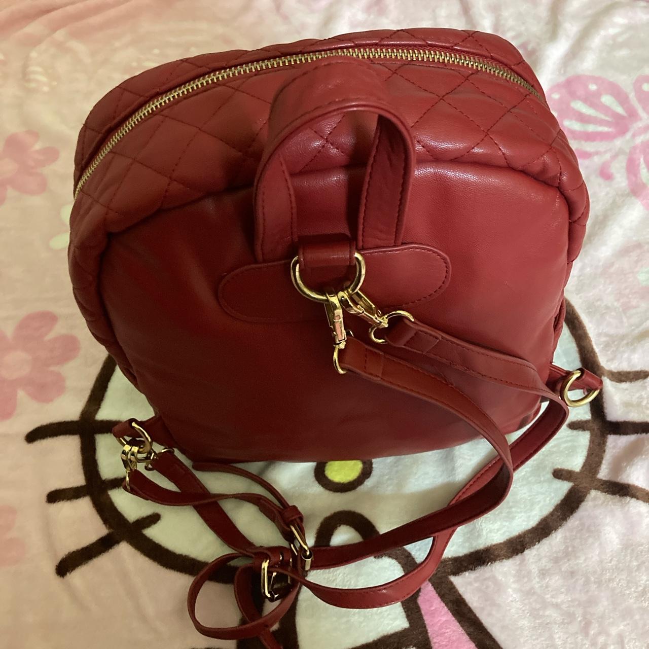 bebe los angeles backpack like new, barely... - Depop