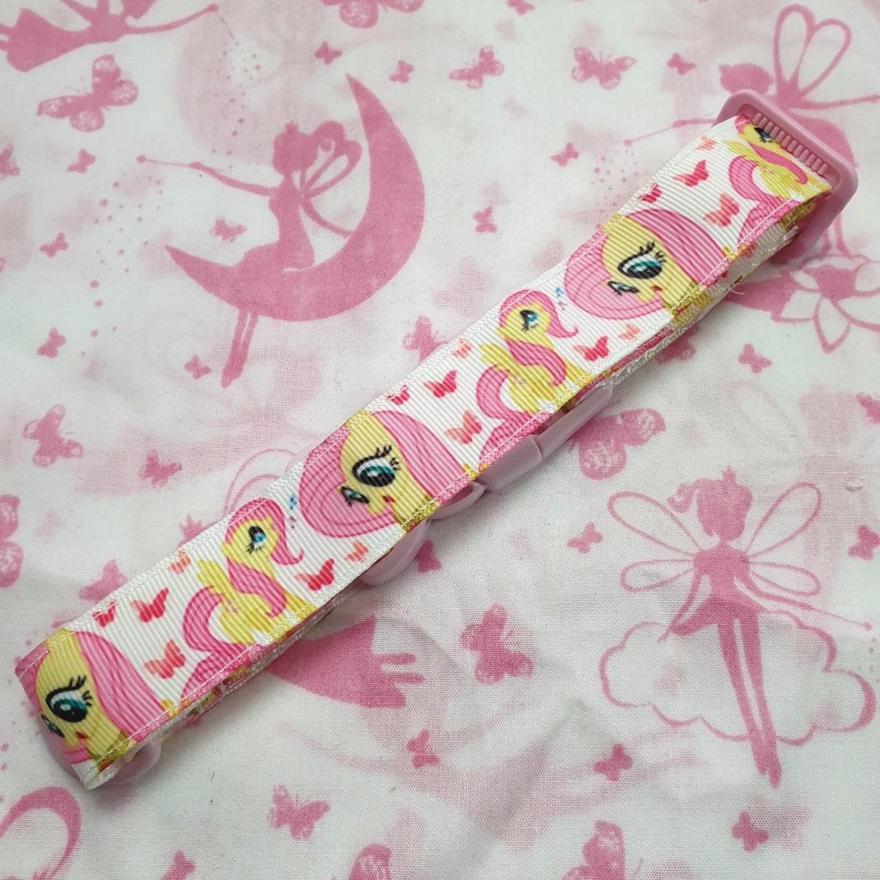 💖 Handmade My Little Pony Fluttershy Petplay Collar... - Depop