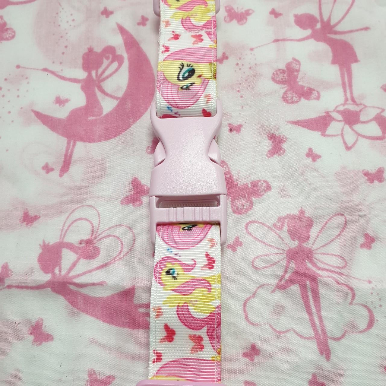💖 Handmade My Little Pony Fluttershy Petplay Collar... - Depop
