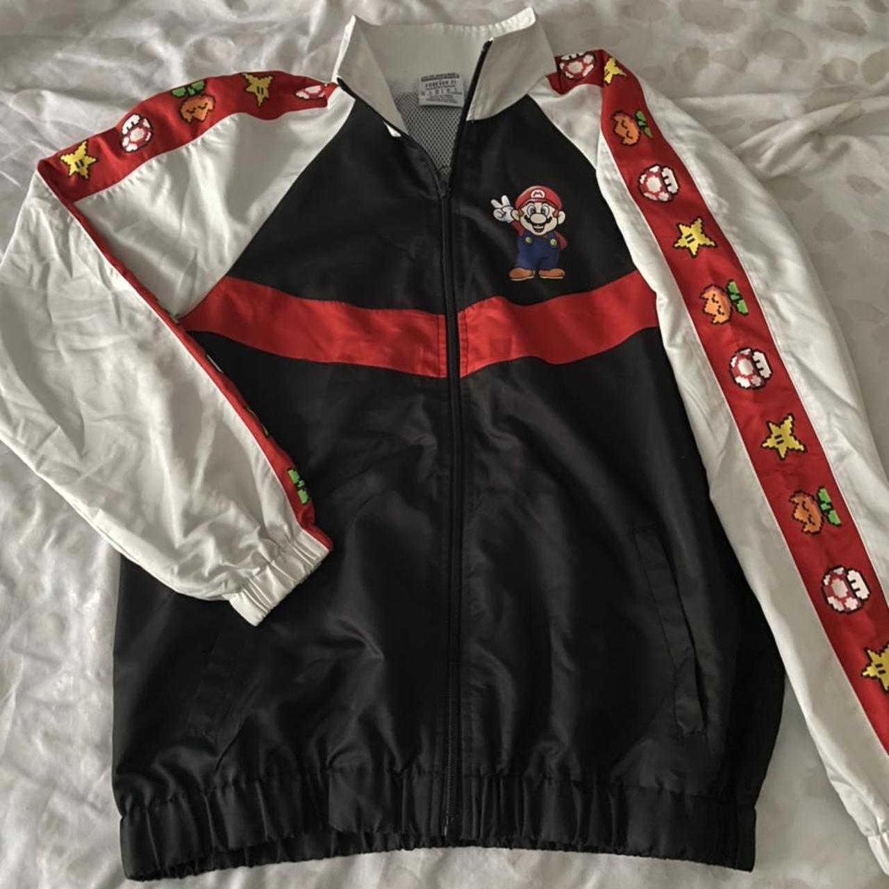 Nintendo x bomber track jacket officially licensed... - Depop