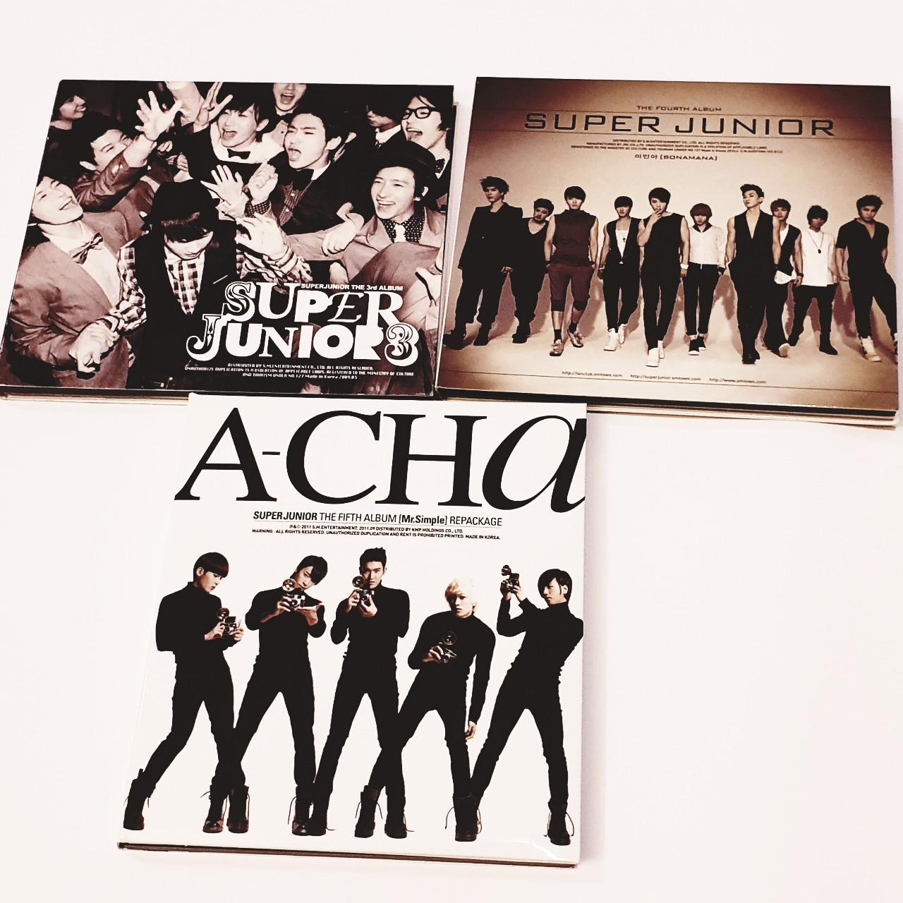 Super Junior CD album bundle 💙 PLEASE MESSAGE TO... - Depop