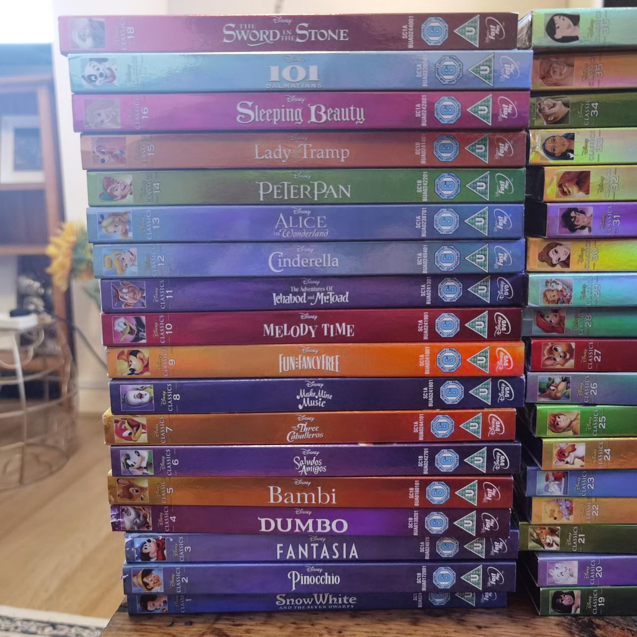 Disney classics limited edition dvd collection... - Depop