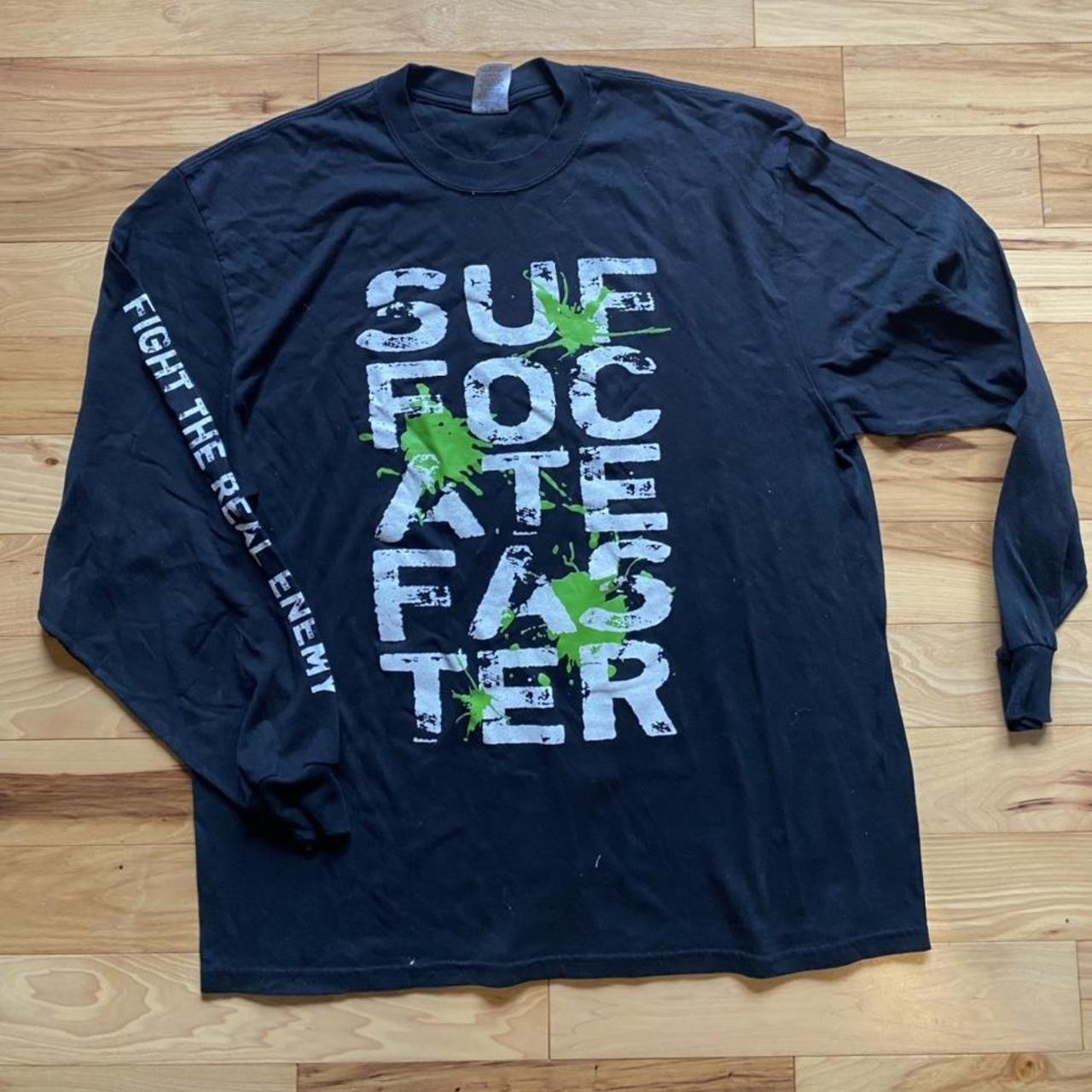 Suffocate faster long sleeve xl. Take a step into my... - Depop