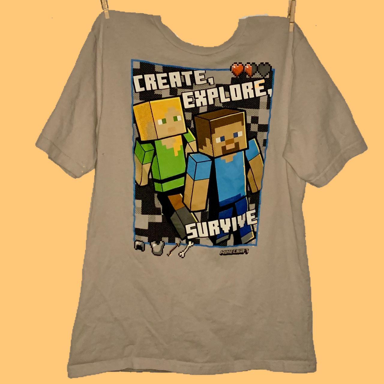 FREE Minecraft Tee! ($4.75 for shipping & Depop... - Depop