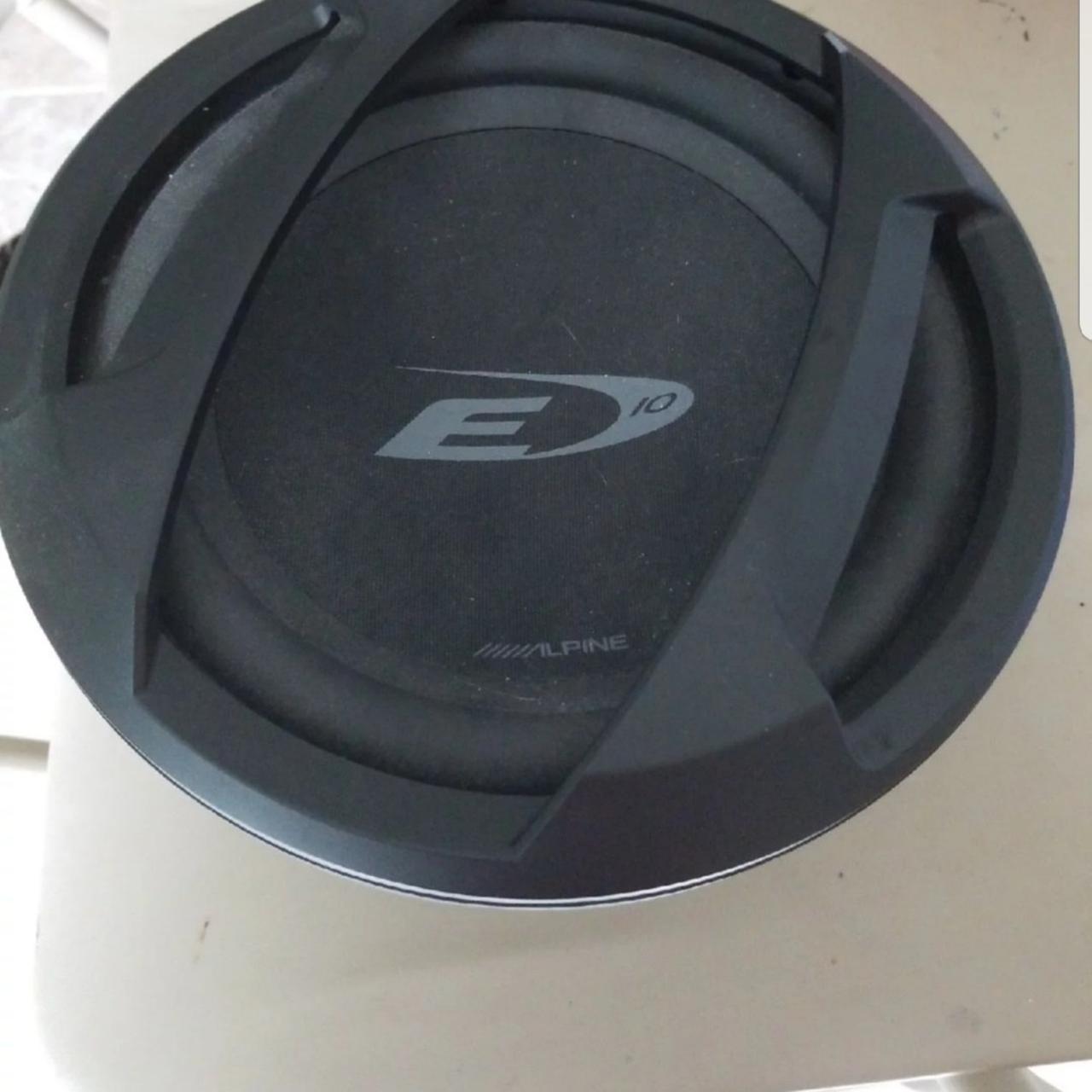 Type E 10 inch 4 ohm Alpine Subwoofer. Never used. - Depop
