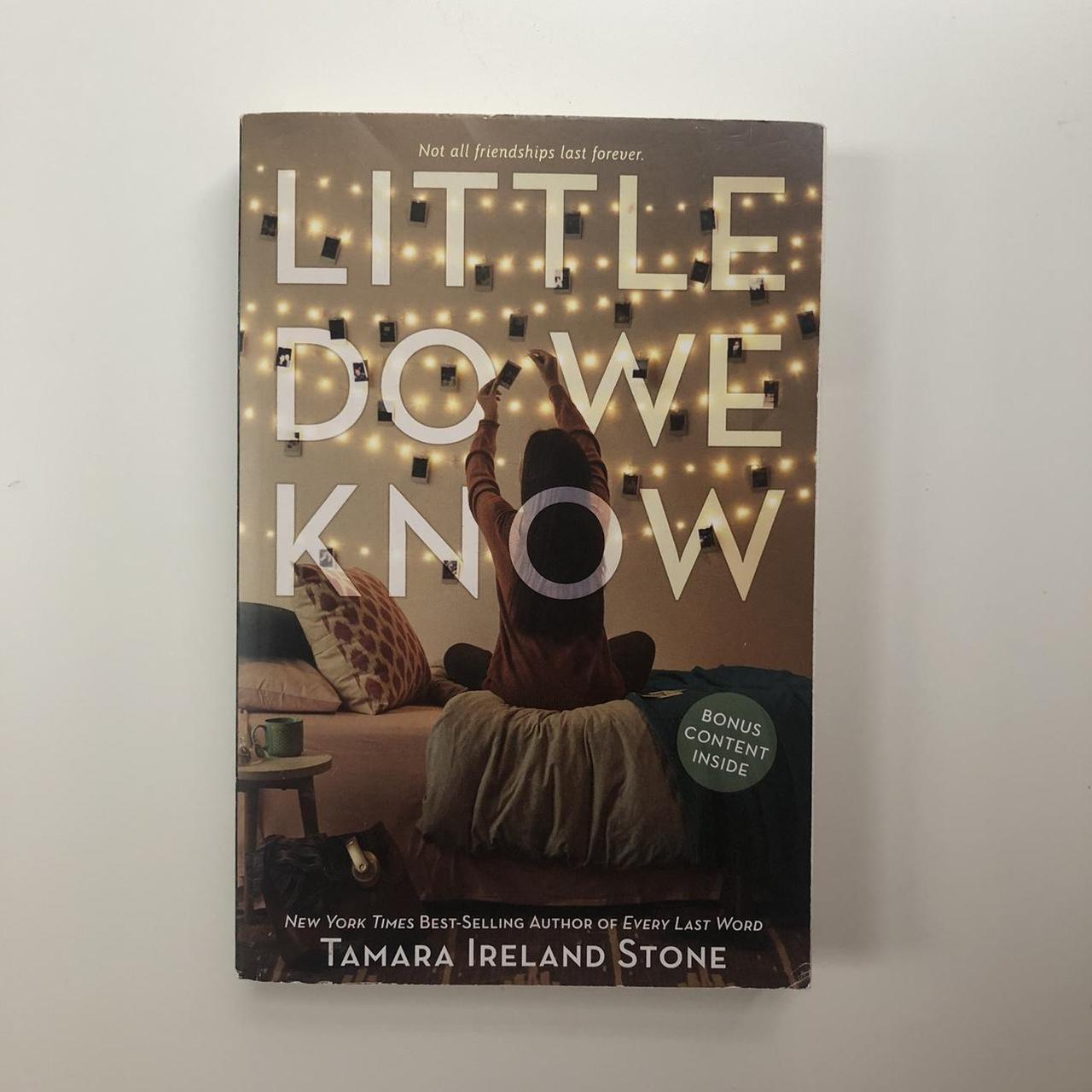 little do we know book by: tamara ireland... - Depop