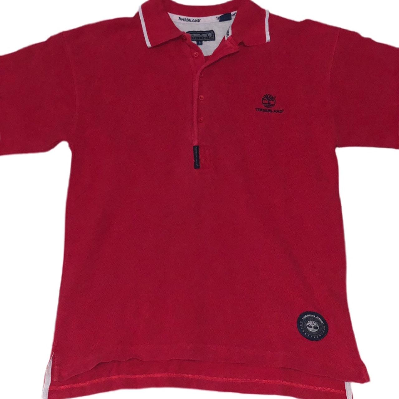 90s Timberland Sports Series Polo Excellent... - Depop