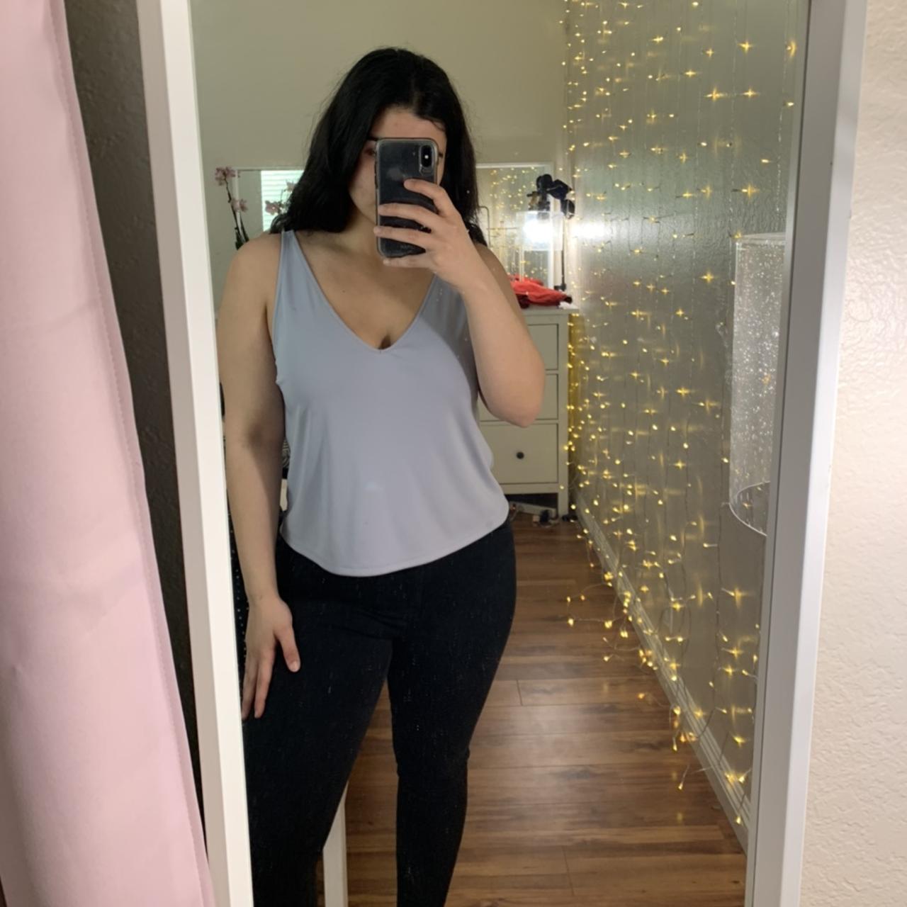 Leith Women's Blue Vest | Depop