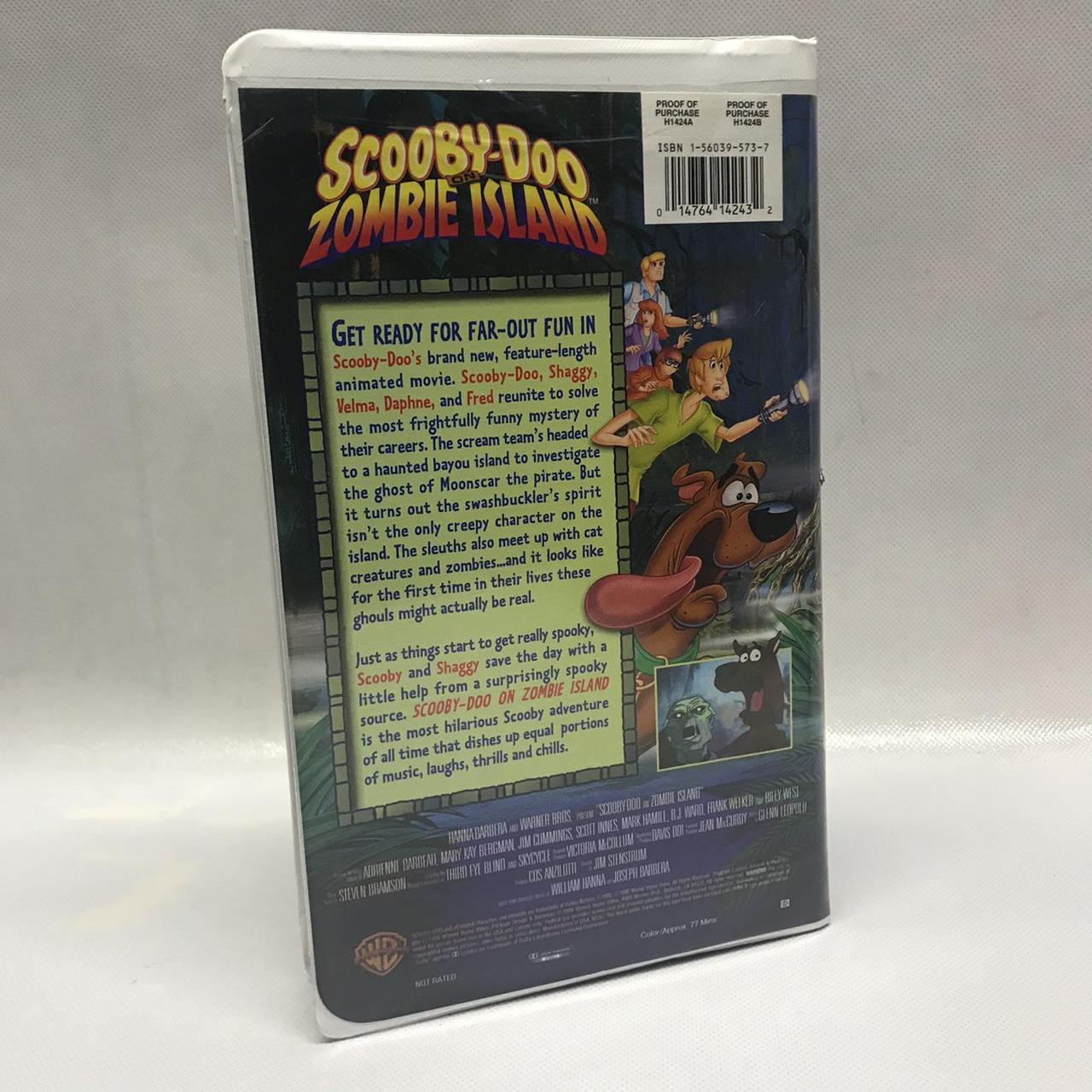 SCOOBY-DOO ON ZOMBIE ISLAND VHS all items are... - Depop