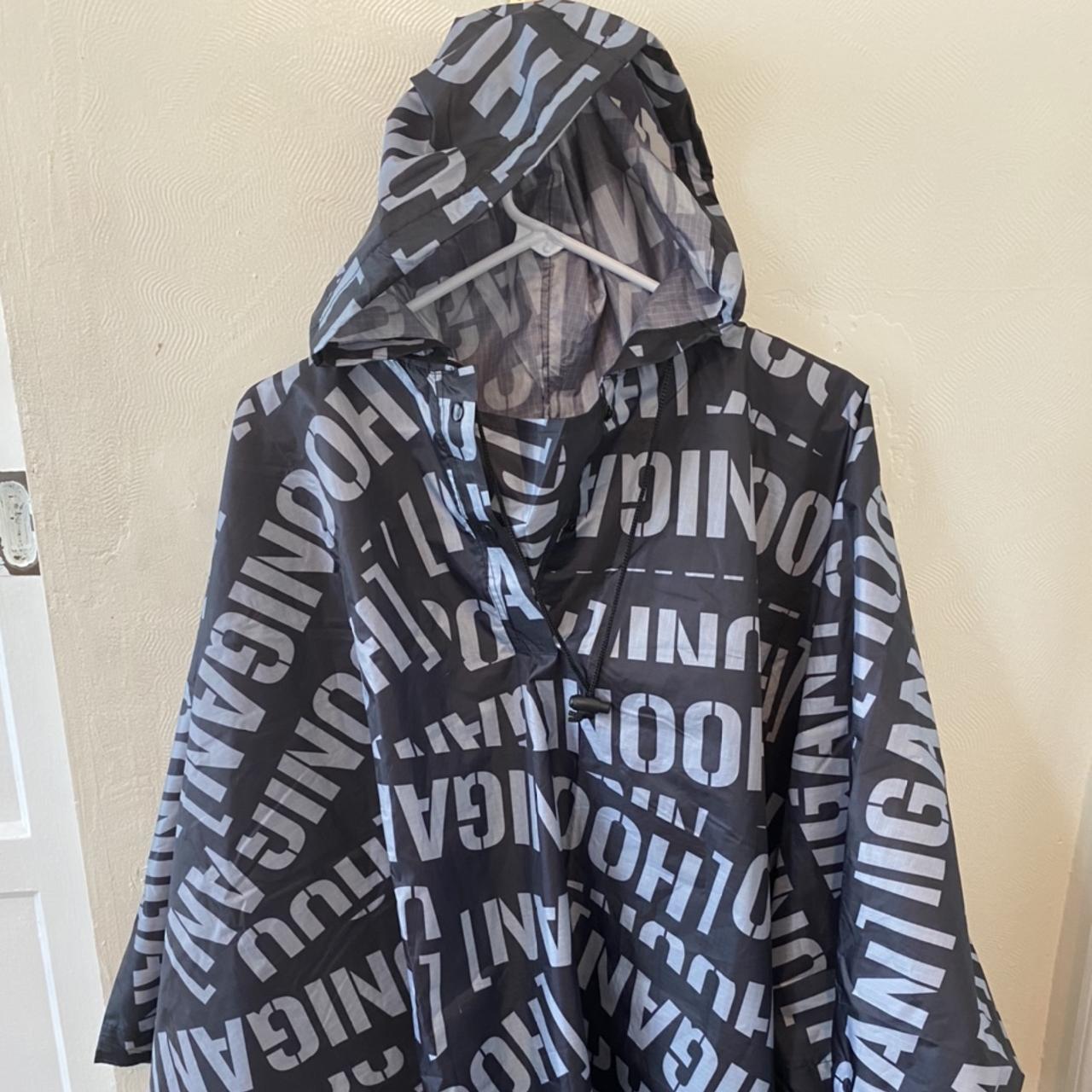 HOONIGAN Poncho Color: Black Size: One Size 10/10... - Depop