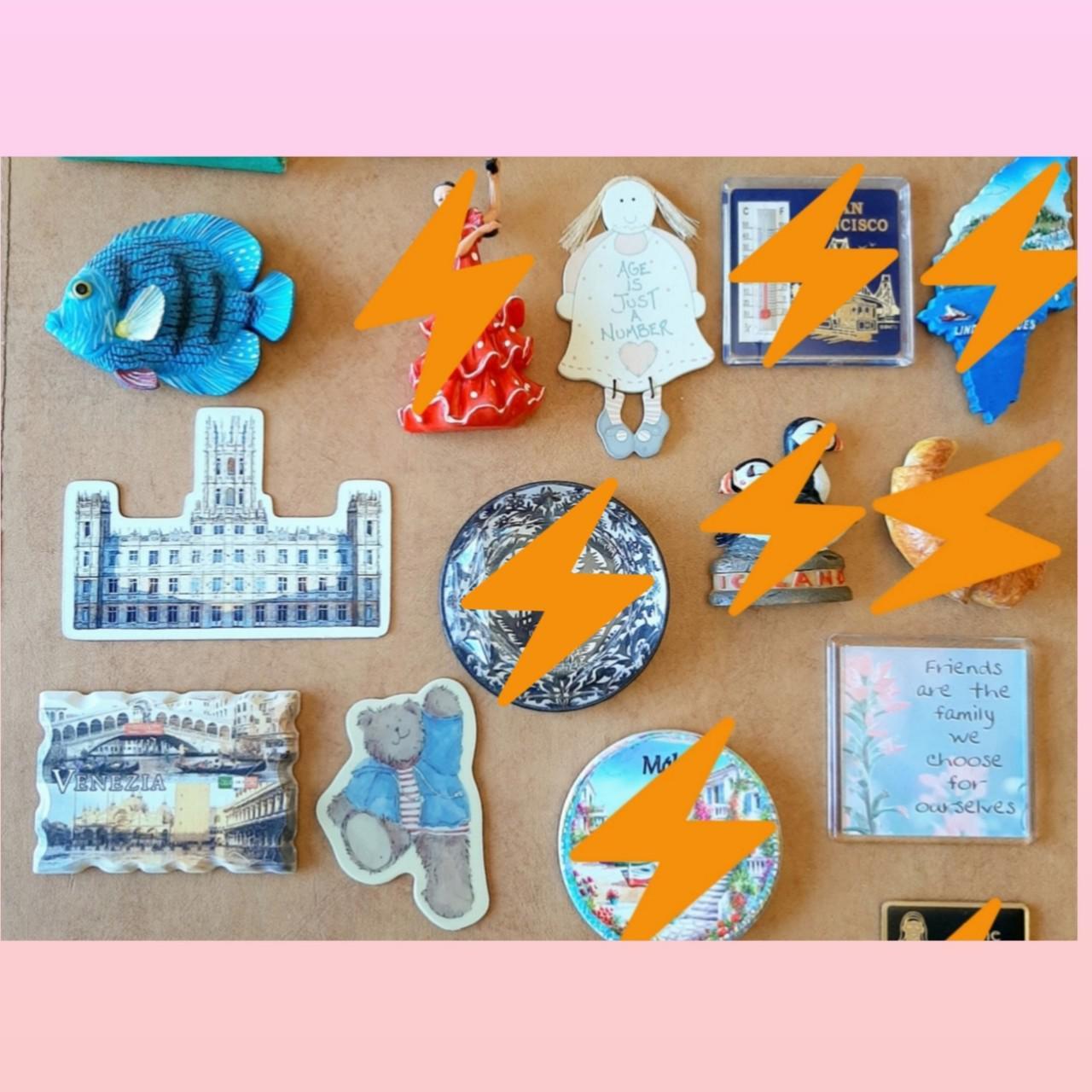 Amazing vintage magnet collection including 7... - Depop