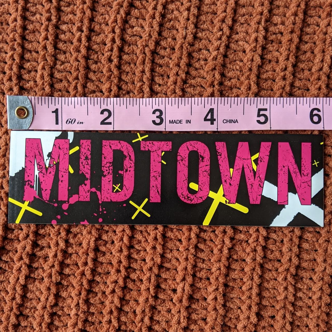 MIDTOWN sticker Great quality 6" sticker #bandmerch... - Depop