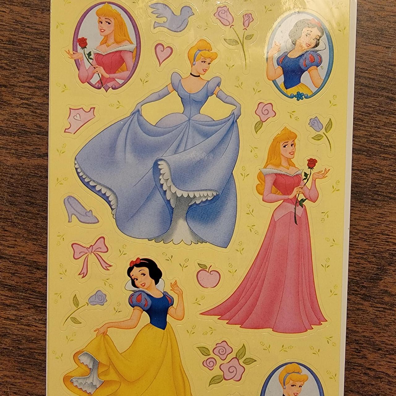 Princess sticker sheet #princess#stickers#aurora - Depop
