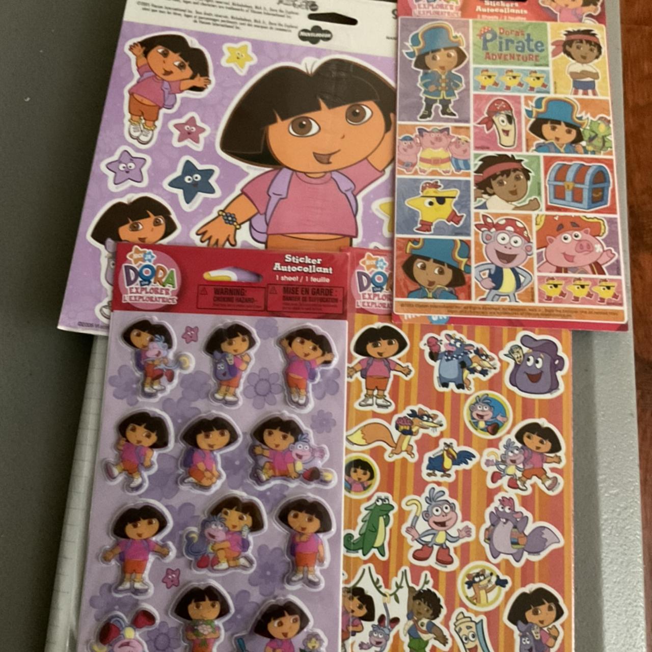 Dora sticker lot of 4 packs #stickers... - Depop