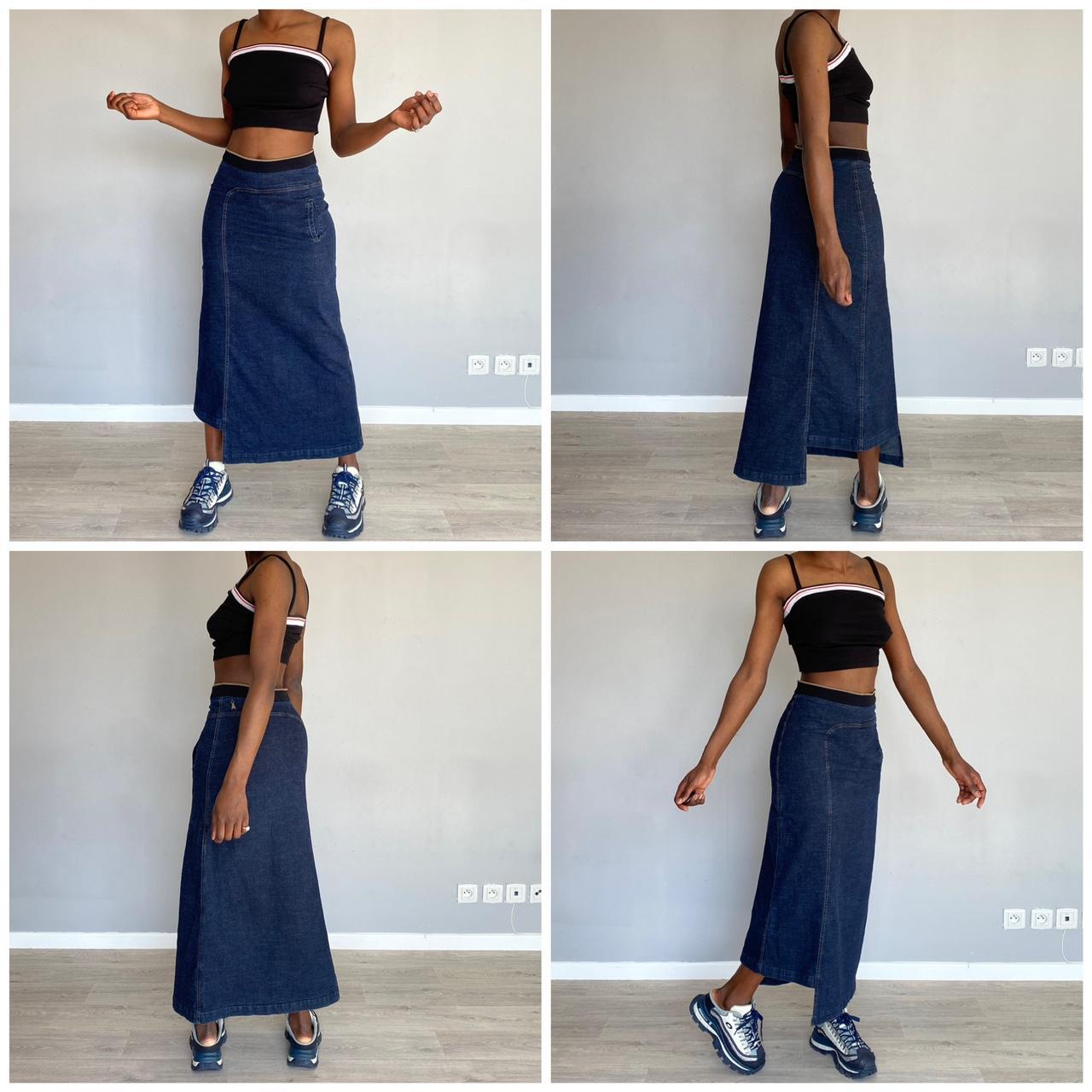 👽 Cute asymmetric maxi skirt by Cop Copine Paris. In... - Depop