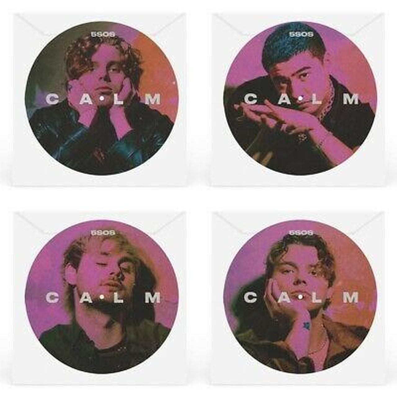 ISO 5sos calm picture disc vinyls 5sos guitar picks... - Depop