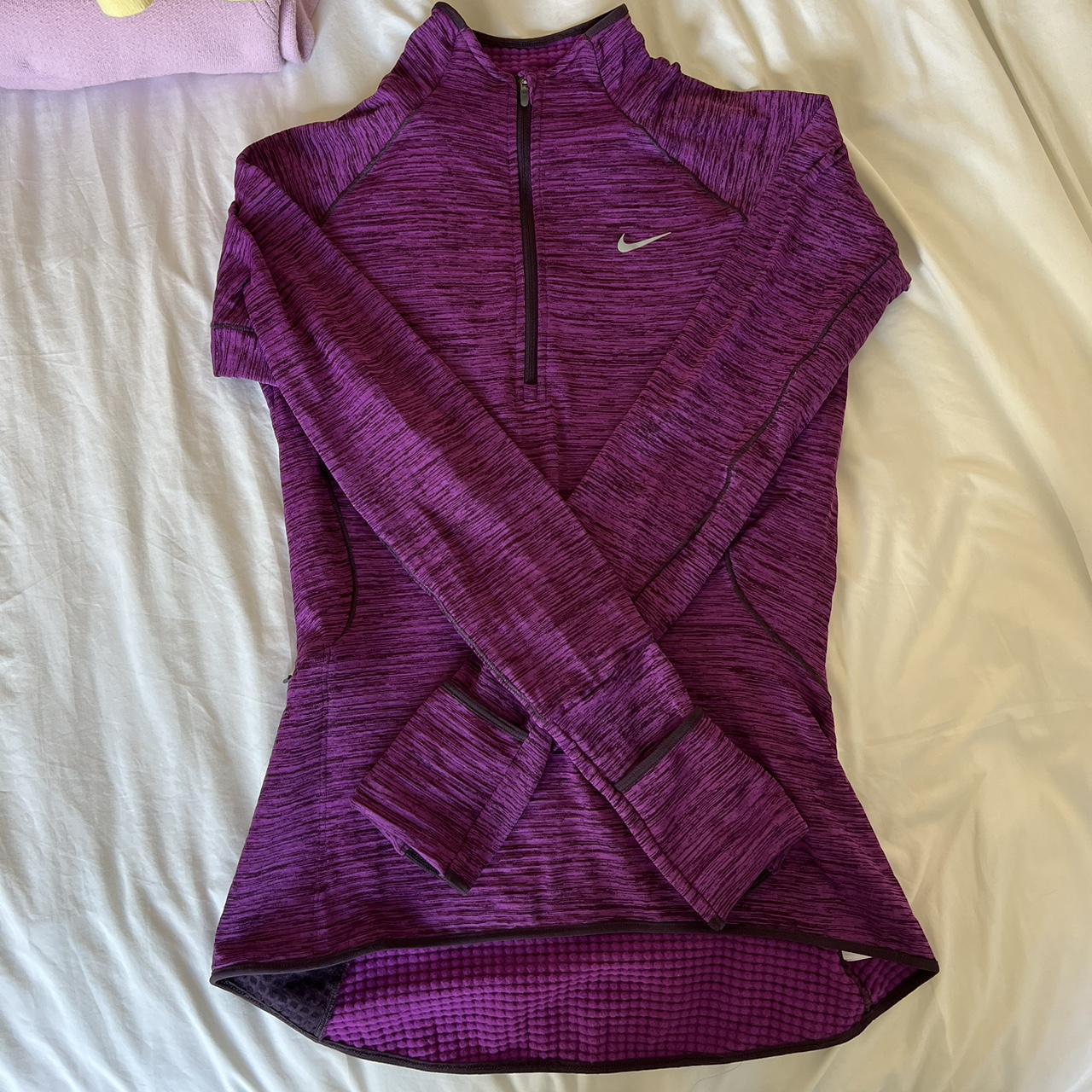 Nike Dri Fit Womens Running Top Warm Material As Depop
