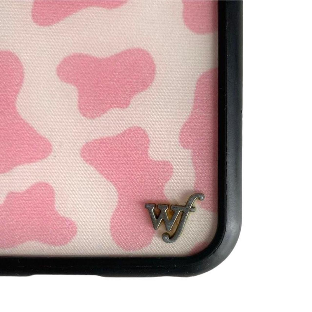 Limited Edition Wildflower Pink Cow Print Phone Case... - Depop