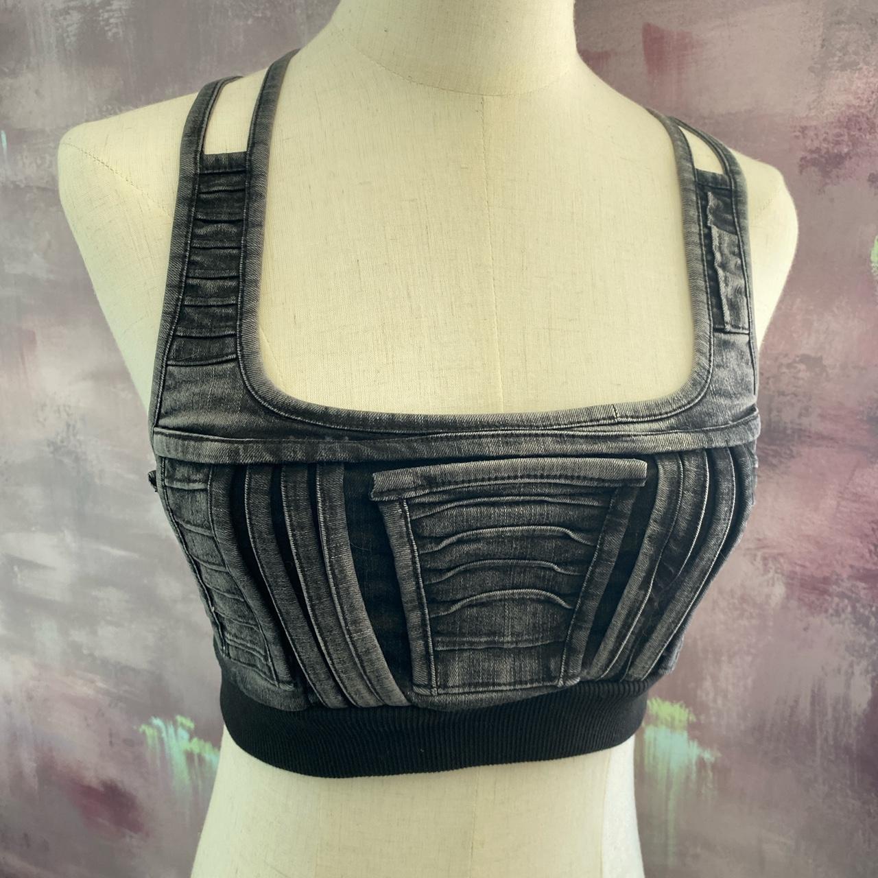 Demobaza “avatar” vest / bra crop top. Love it but... - Depop