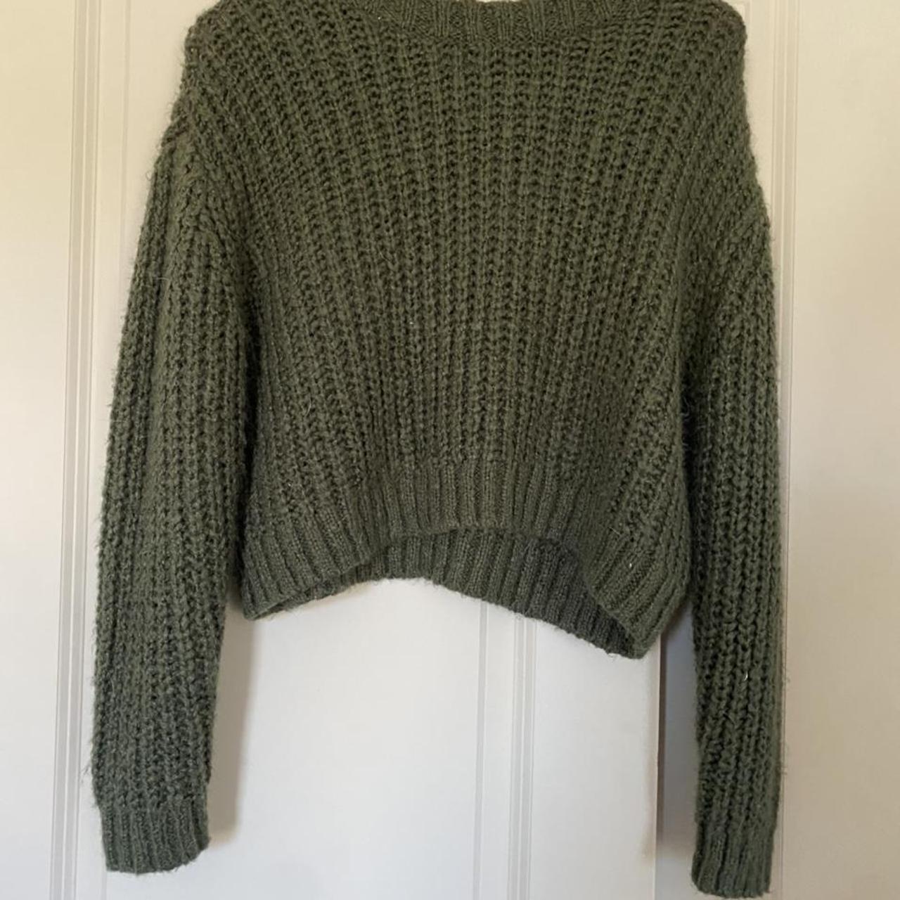 PACSUN BRAND SWEATER LA hearts (pacsun brand) army... - Depop