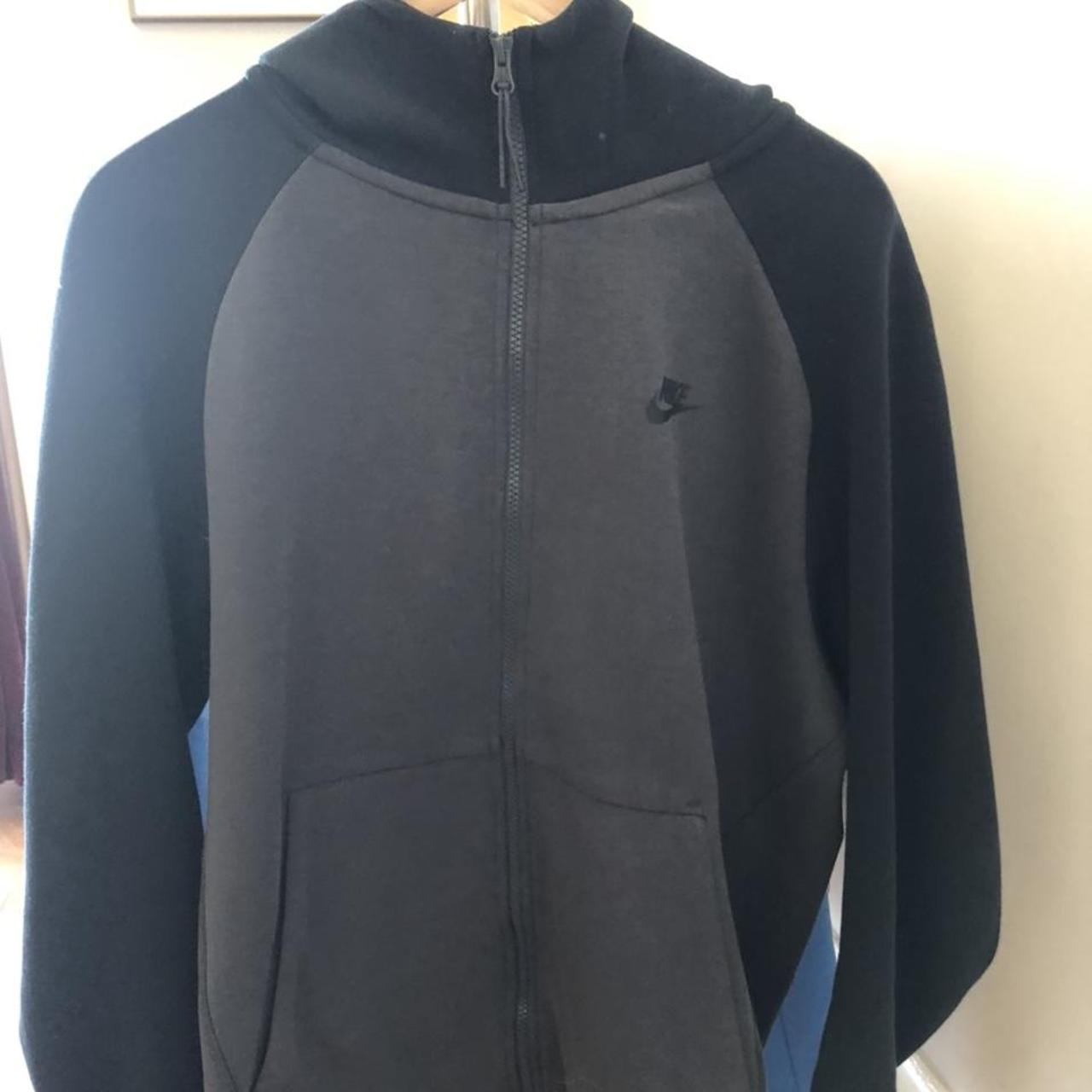 Nike Tech Fleece Zipper Black + Anthracite... - Depop