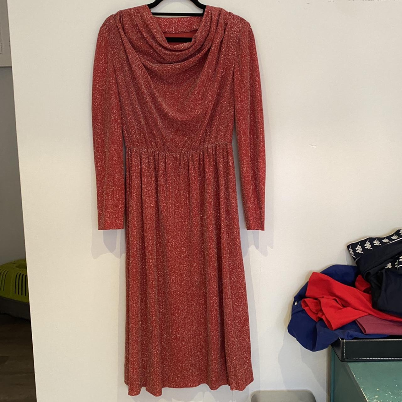 vintage young and beautiful glam glam glam elastic... - Depop