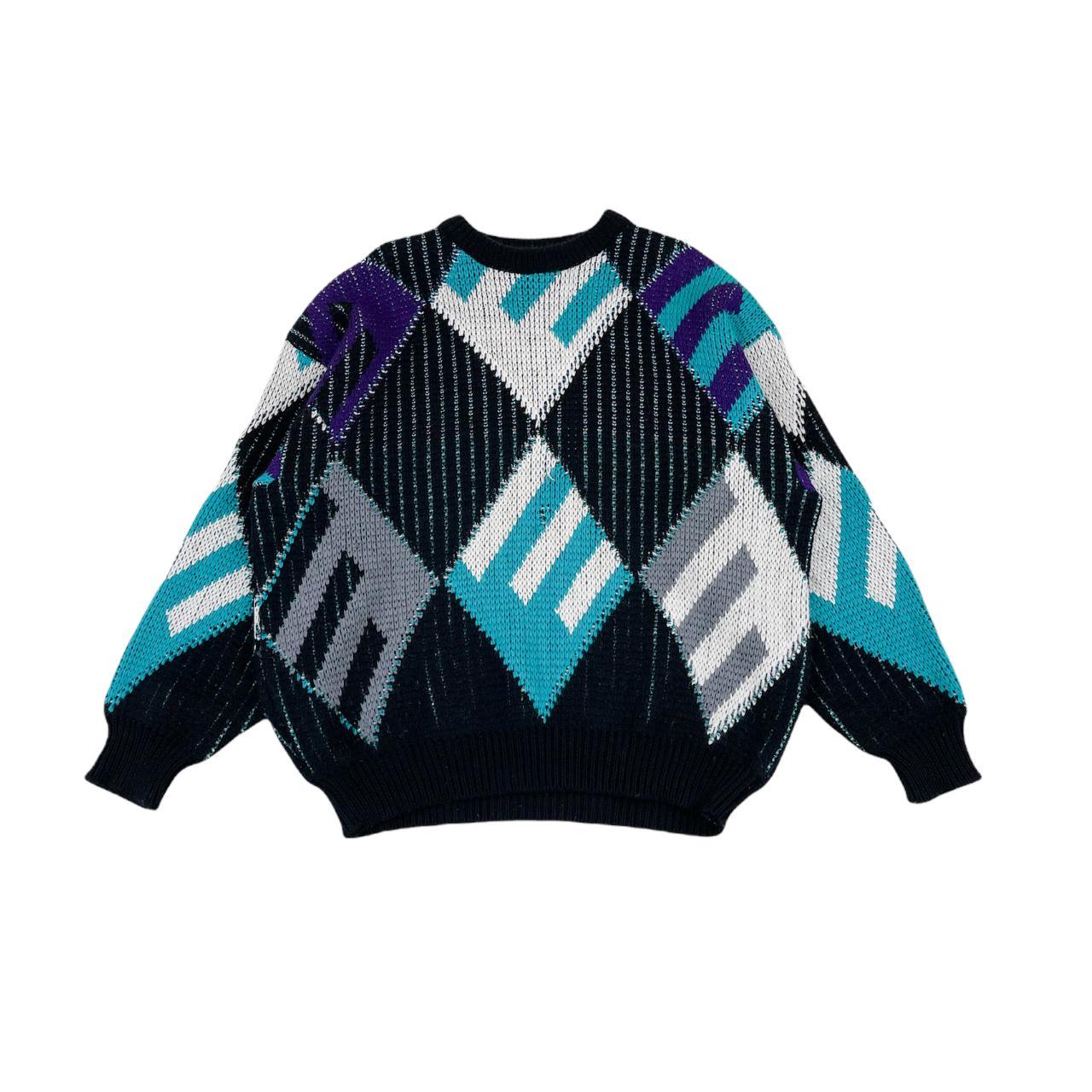 Vintage Coogi Jumper 90s Coogi Knitted Jumper -... - Depop