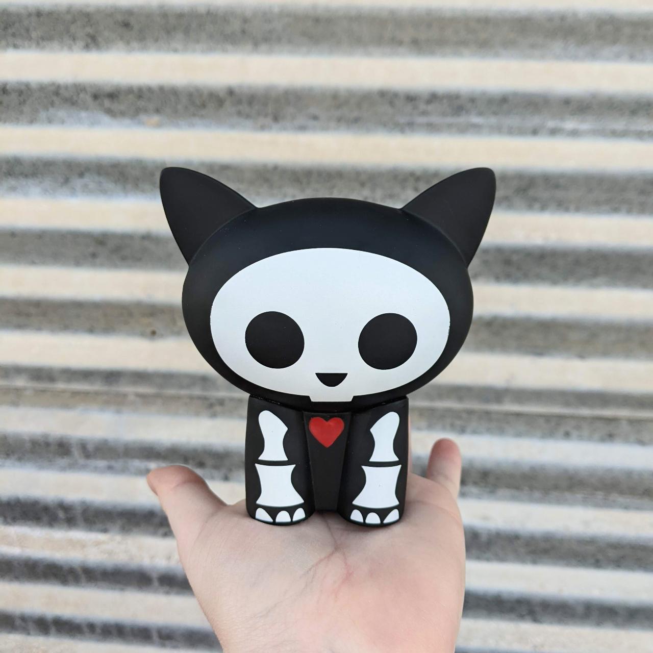 Kit the Cat Skelanimals vinyl figurine 🐾😼🖤 (Price is... - Depop
