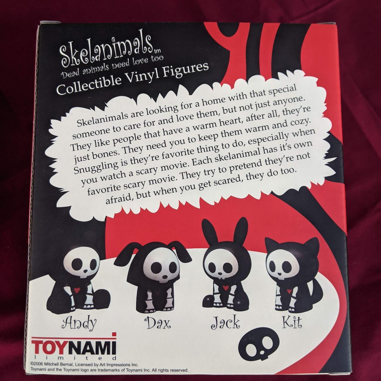 Kit the Cat Skelanimals vinyl figurine 🐾😼🖤 (Price is... - Depop