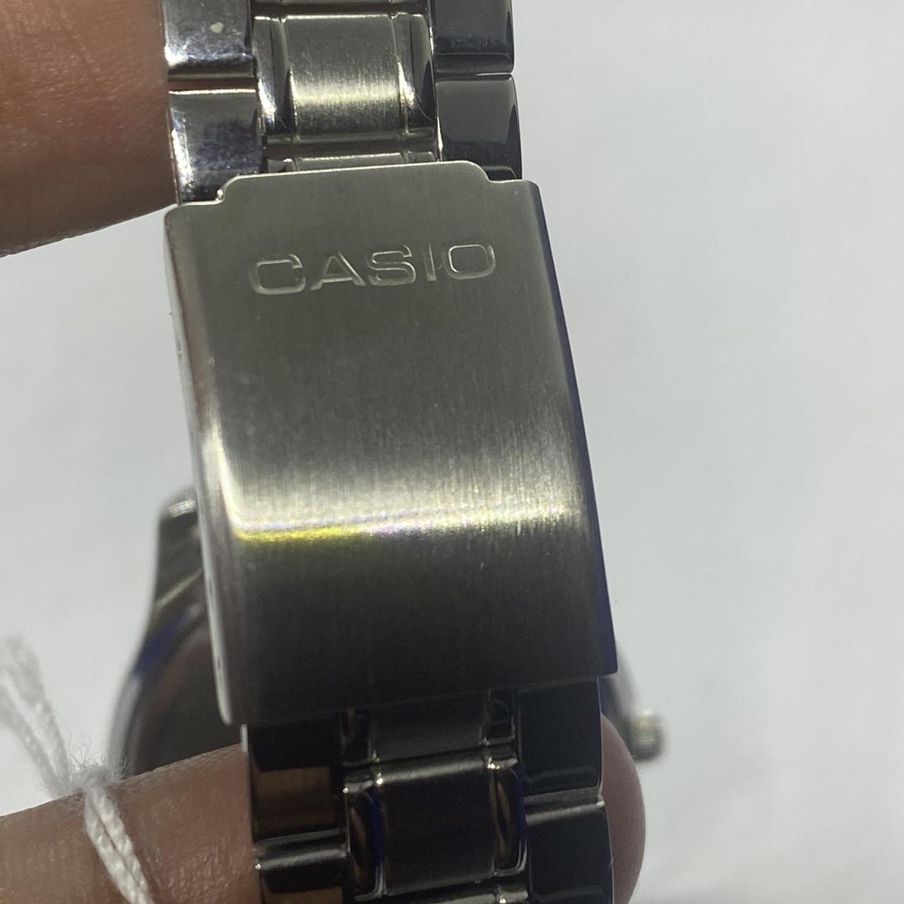 Casio Men's Analog Stainless Casio Stainless Steel... - Depop